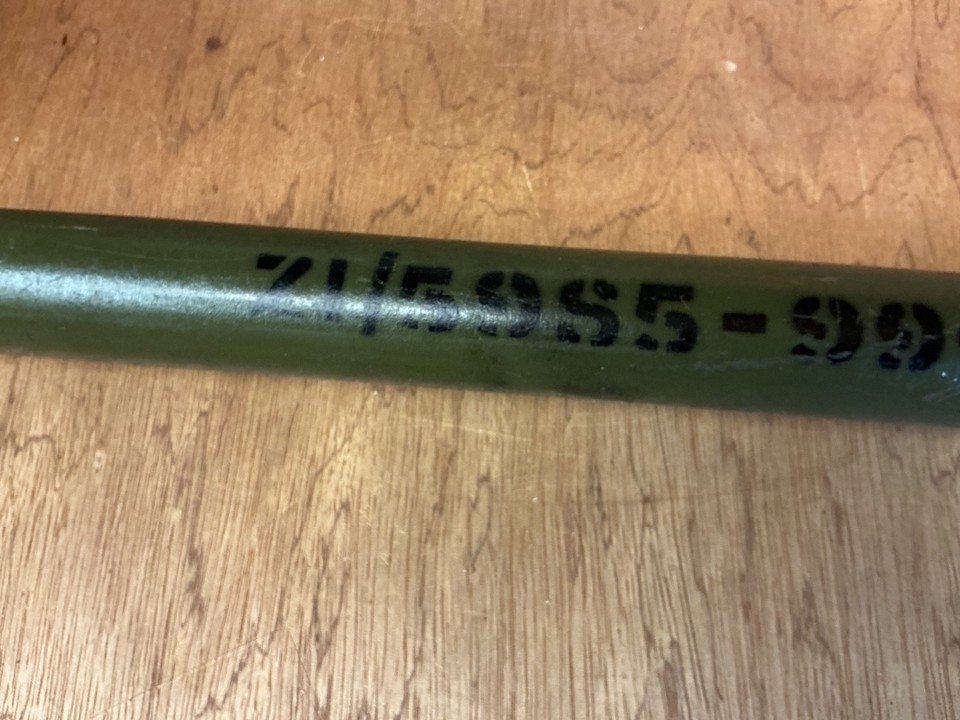 British Army Radio Antenna Aerial Rods Stowage Case Tube Military Land ...