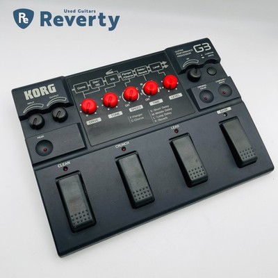 Korg G3 Guitar Multi-Effects Processor Pedal Black w/Manual Used | eBay