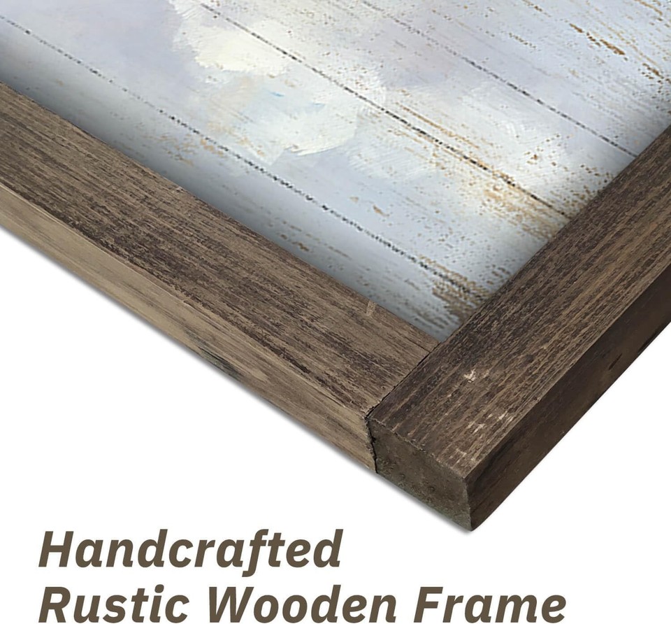 Barn Framed Wall Art Decor: Rustic Farmhouse 45L x 30W, wall art | eBay