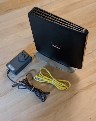 Verizon Fios Quantum Gateway G1100 WiFi Router, Black, All Accessories ...