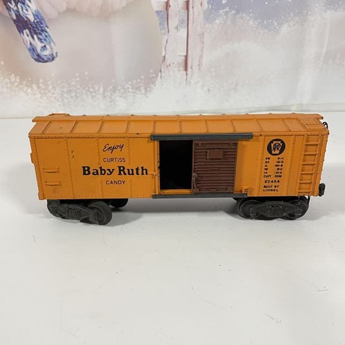 Lionel O Gauge No. 2454 Baby Ruth Box Car X2454 Postwar Orange | eBay