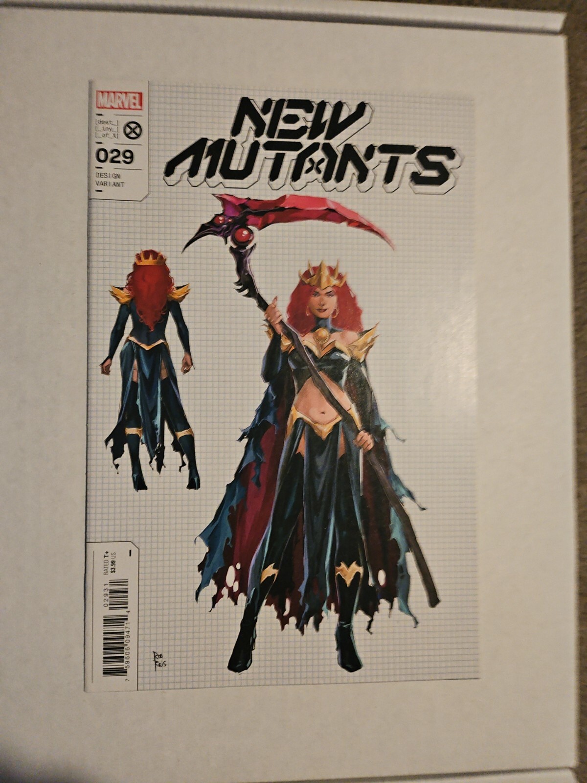 New Mutants #29 (Marvrl, 2023) Rod Reis 1:10 Ratio Variant Goblin Queen ...