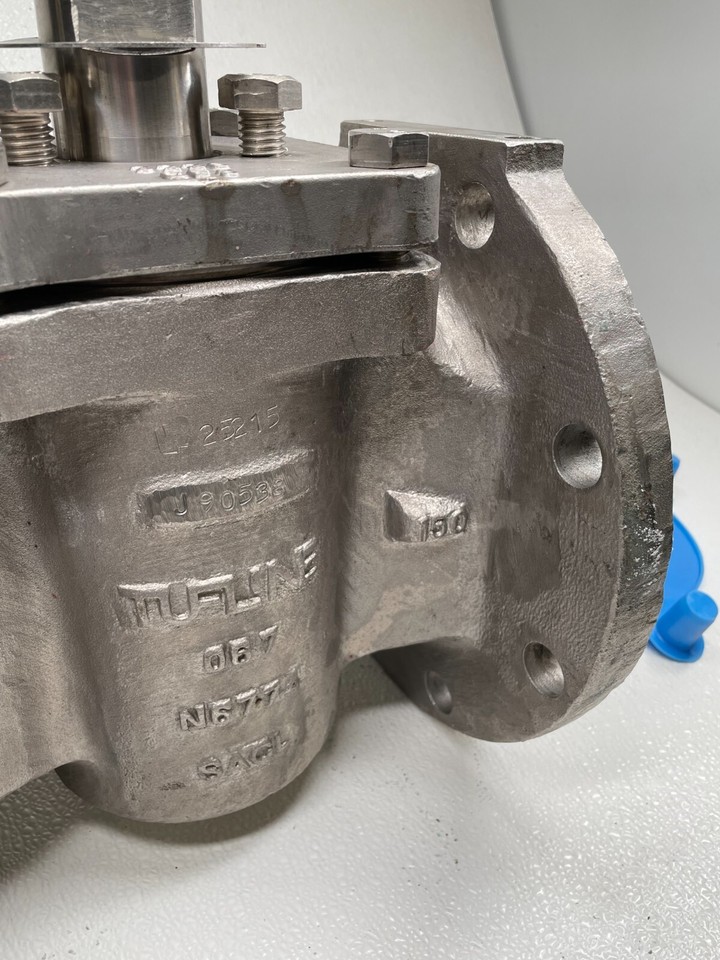 Xomox Tufline Sleeve Lined Plug Valve 6" Class 150 RF Flanged CN7M ...