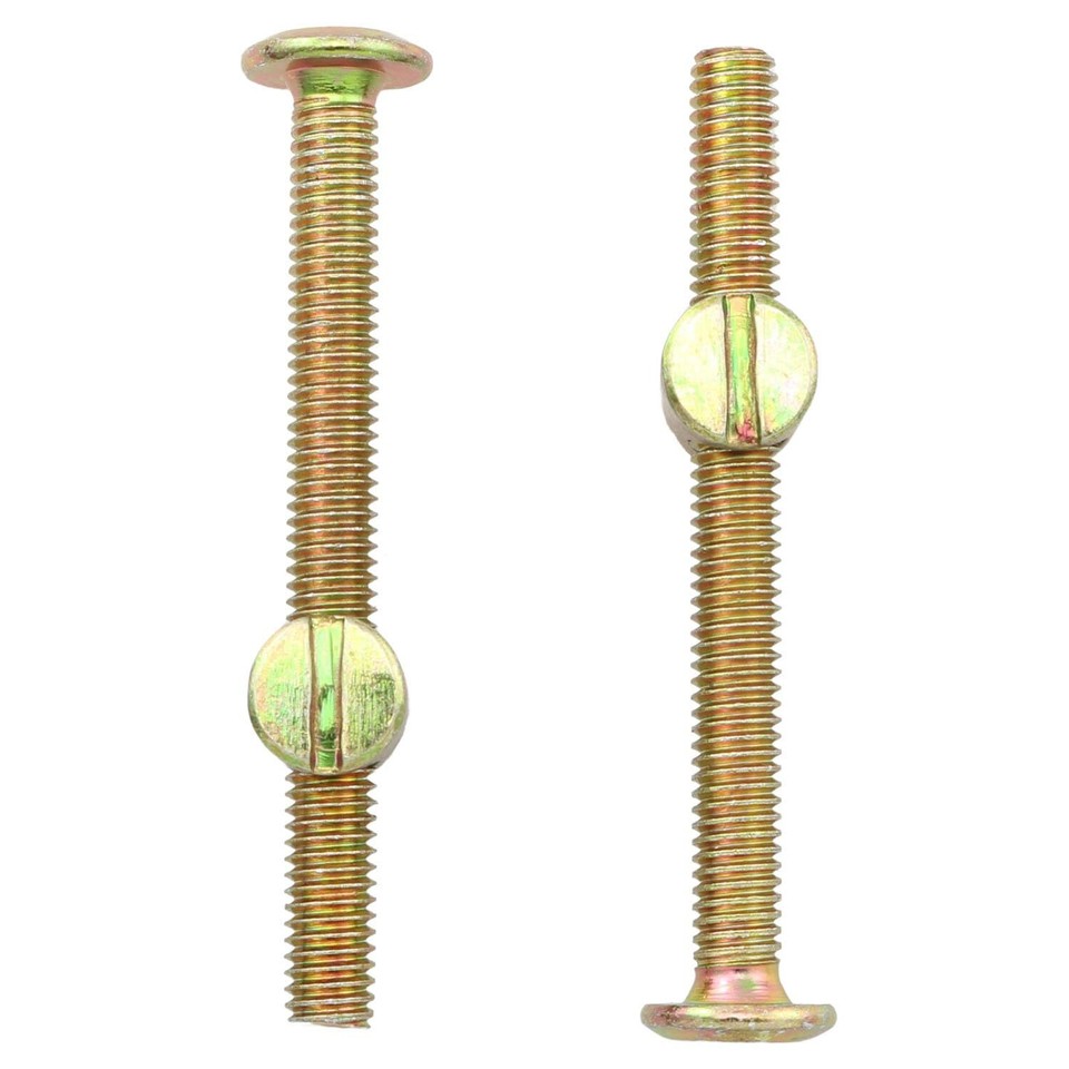 10 Sets Bolt and Nut Kit M6x60mm Bolts & Nuts Hardware Set Fasteners ...