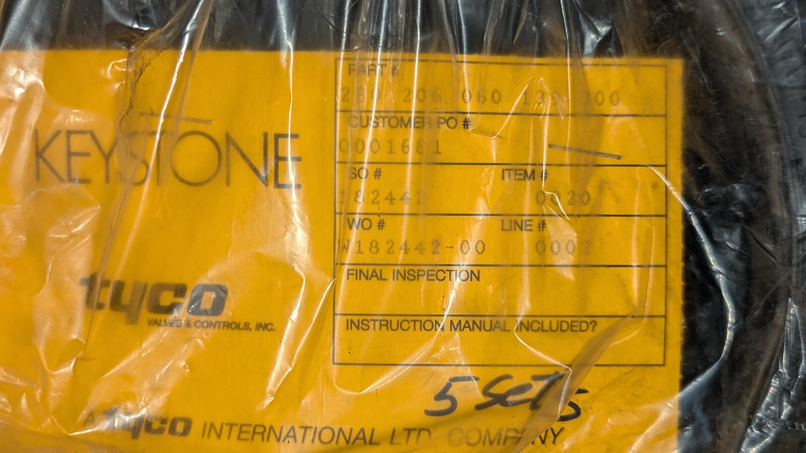 (1) Tyco Keystone Valve Butterfly Valve Seat 230-206-060-139-300 NEW | eBay