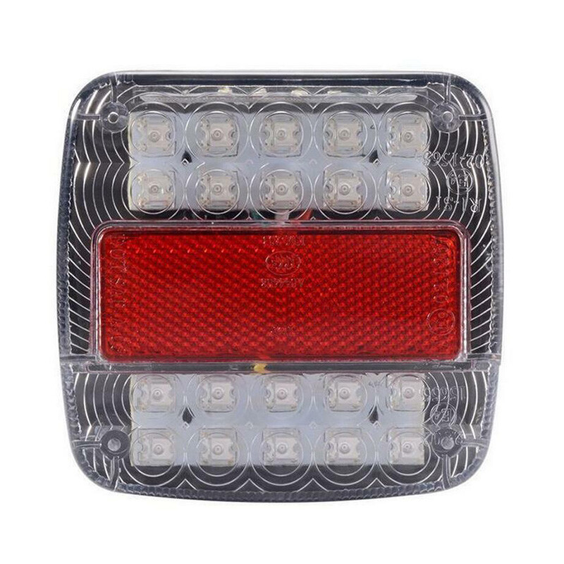 1X 20 LED Stop Rear Tail Reverse Light Indicator Lamp Truck Trailer ...