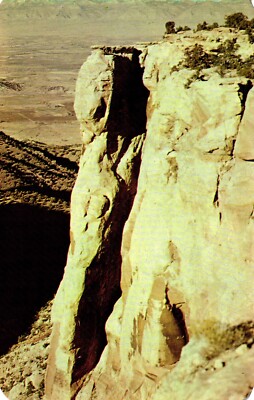 Cold Shivers Point Colorado National Monument Western Colorado Postcard ...