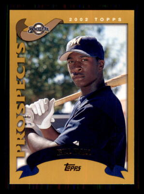 2002 Baseball Topps Bill Hall Milwaukee Brewers #676 Prospects RC | eBay