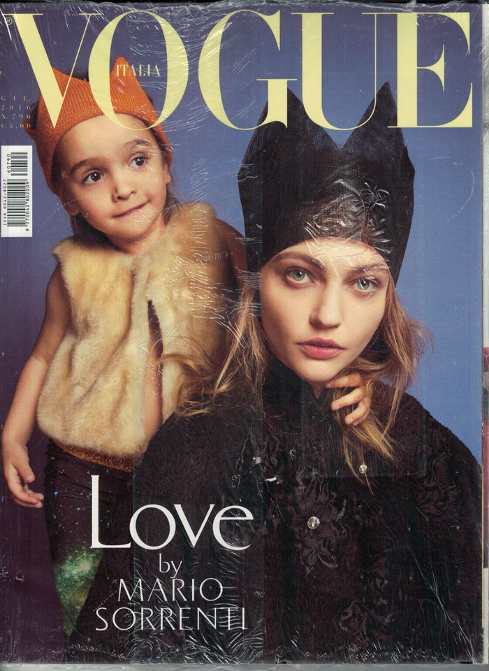 Vogue Italie Juin 2016 Magazine Sasha Pivovarova Kate Moss Devon Aoki ...