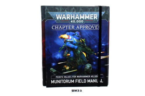 Warhammer 40k Chapter Approved Munitorum Field Manual BKS2 | eBay