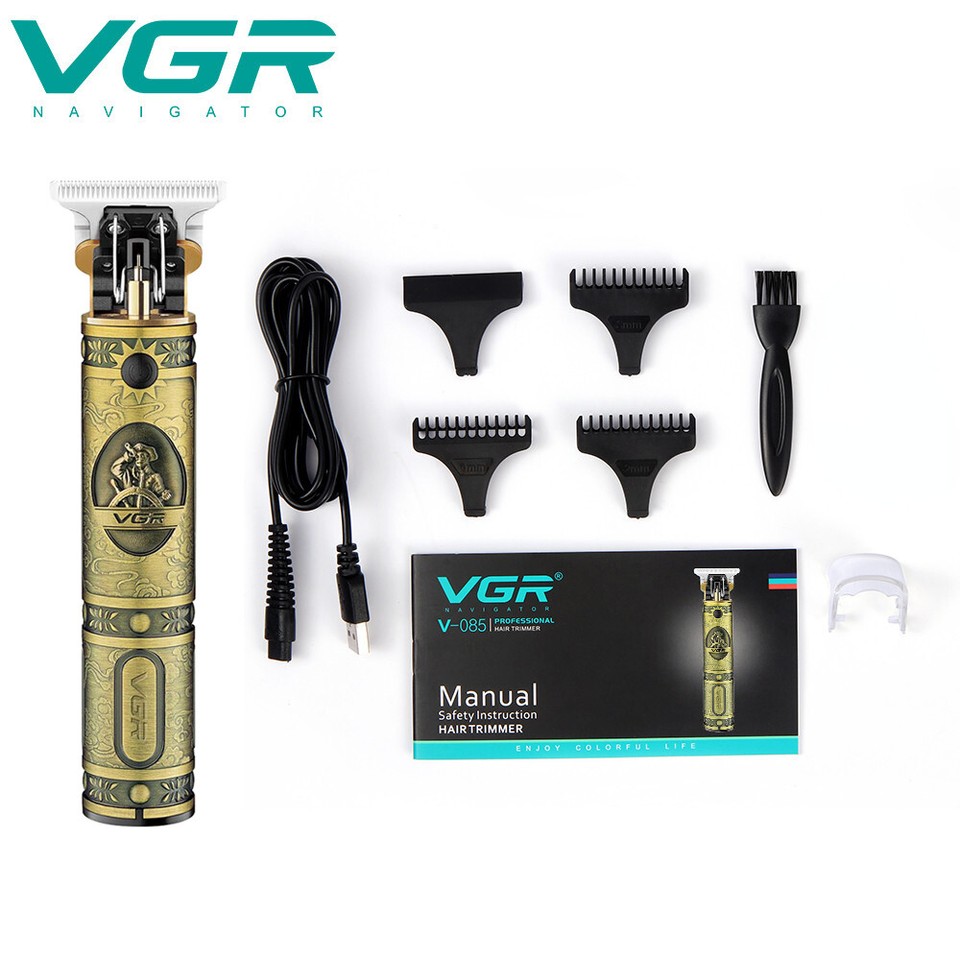 VGR Professional Hair Clippers Cordless Trimmer Shaving Cutting Barber ...