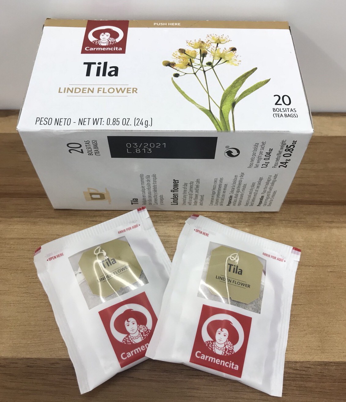 Spanish Linden Flower Infusion Tea (Tila) 2 Boxes 2 X 20 Bags | eBay UK