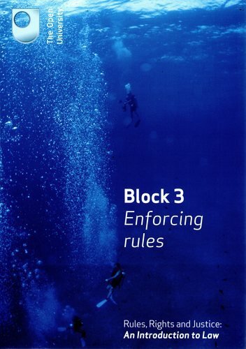 Block 3 Enforcing Rules W100 0pen University Rules Rights and Ju | eBay