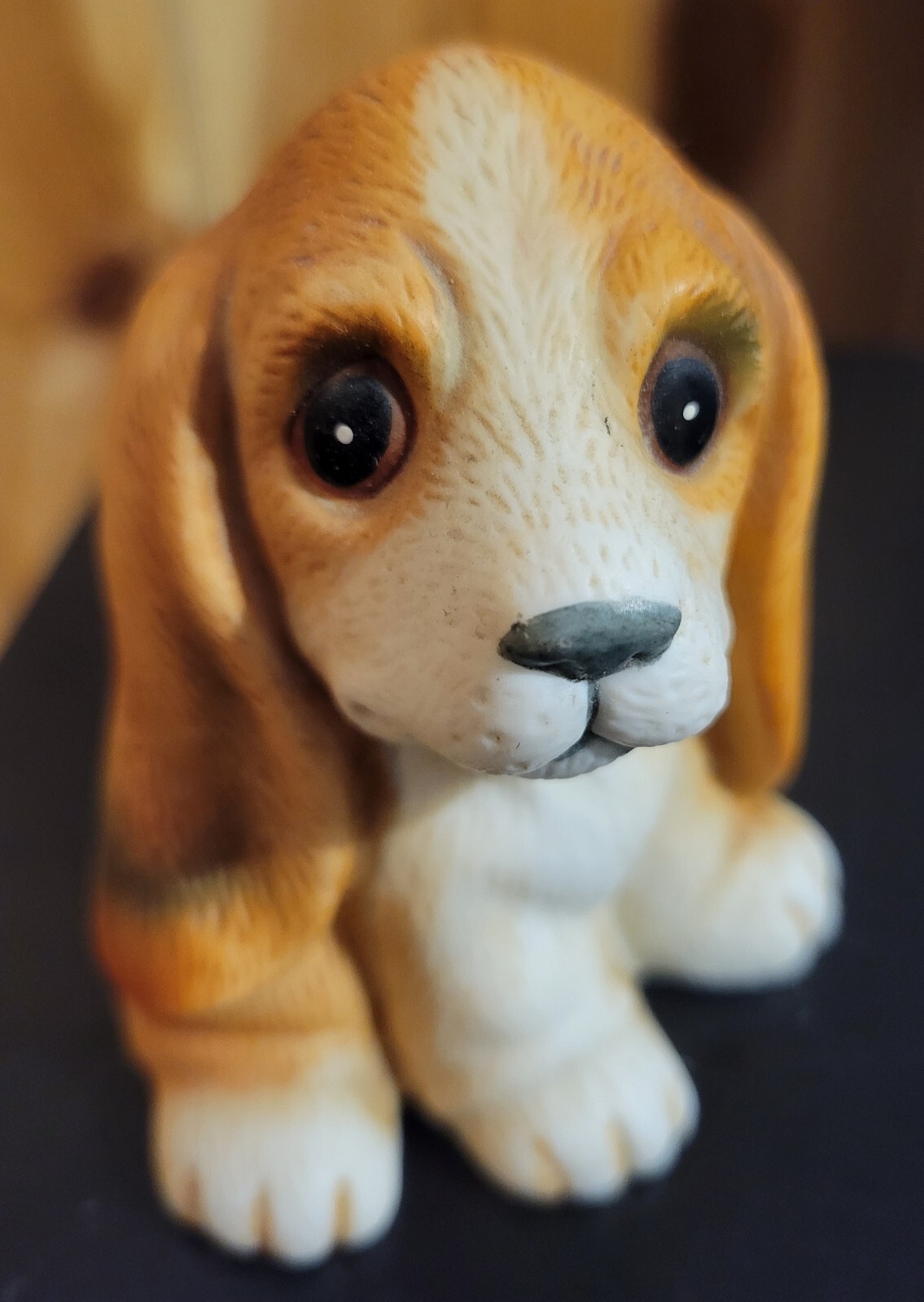 Vintage Ceramic Puppy Dog Figurine Homco 1407. 3 inches high 2 1/2 wide ...