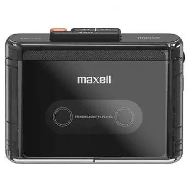 maxell MXCP-P100 Portable Cassette Player Black MXCP-P100BK Bluetooth ...