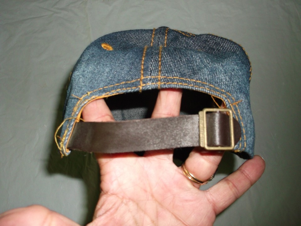 USA Flag Patriotic Denim Rhinestone Rivet Bling / Sparkle Hat CAP ONE ...