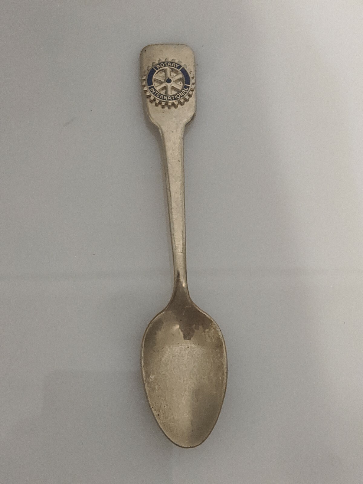 Rotary International Embossed Faux Gold Plated Souvenir Spoon | eBay