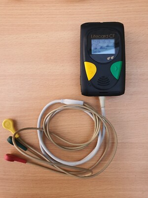 spacelabs lifecard CF ECG recorder patient monitor + 7 day recording ...