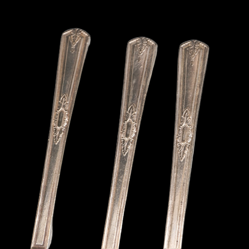 Roberts & Belk Sheffield England 3 Luncheon Knives 1926 Vintage Lyric I ...