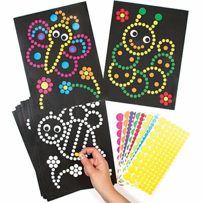 Dotty Art Craft Kit Set Create Your Own Fun Kids Children Activity 2/4 ...