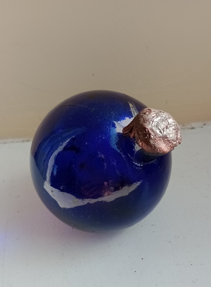 Rare WW2 Cobalt Blue Glass Firex Fire Extinguisher Grenade | eBay UK