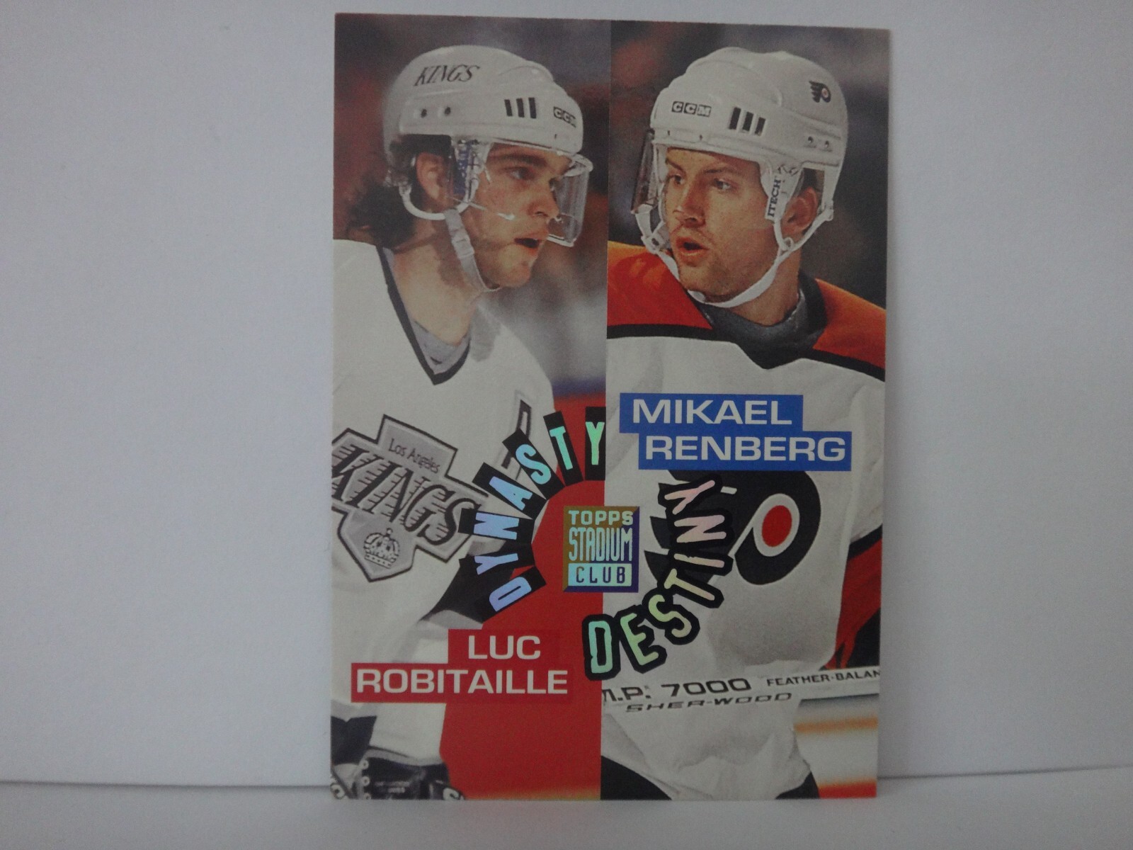 1994 Topps Stadium Club Dynasty and Destiny Luc Robitaille Mikael ...