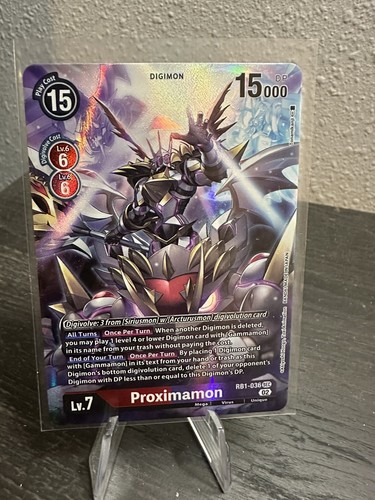 Digimon TCG Proximamon RB1-036 SEC Alternate Art Resurgence NM | eBay