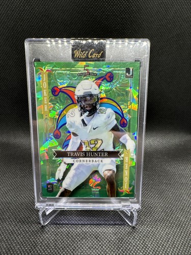 TRAVIS HUNTER WILD CARD GREEN JOKER 1/1 | eBay