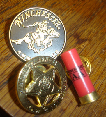 3) Winchester Ammunition / AA Shotgun Shell / Law Enforcement Hat ...