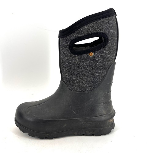 Bogs Kids Neo Classic Waterproof Insulated Boots Youth Size 1 Black ...