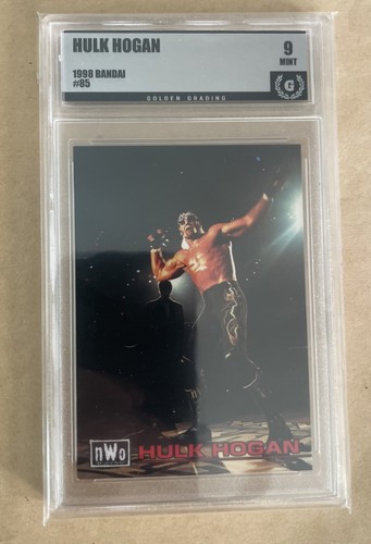 Hollywood Hulk Hogan WCW nWo Japanese Bandai 1998 Graded NJPW WWE ...