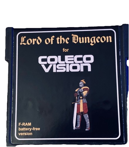 LORD OF THE DUNGEON COLECOVISION HOMEBREW GAME-CART ONLY SAVES GAME ...