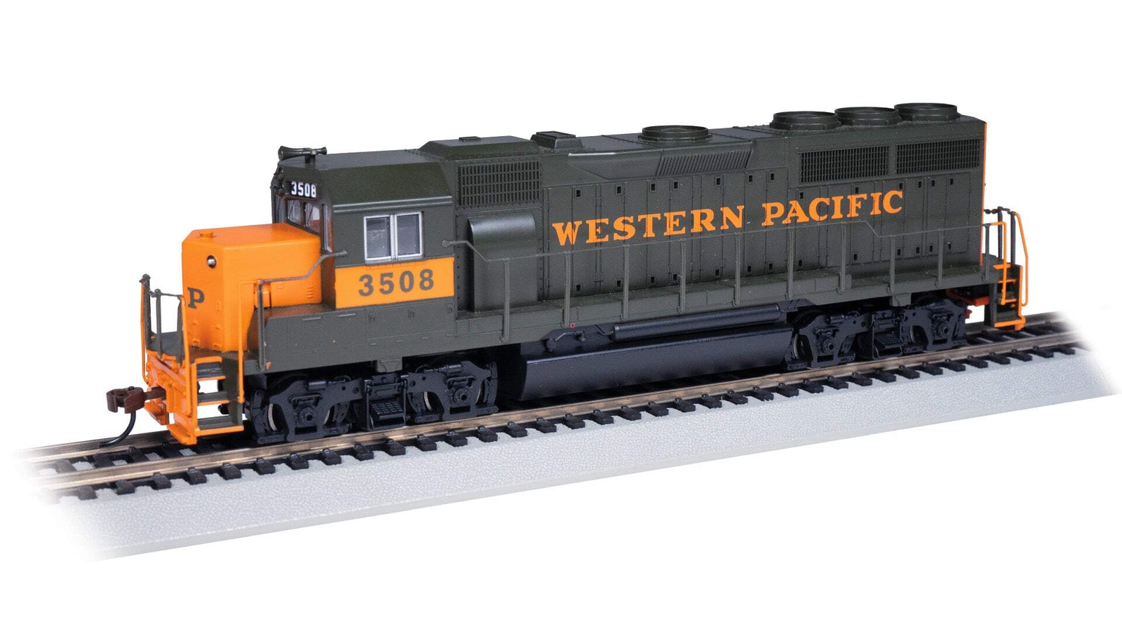 Bachmann 63541 HO Scale EMD GP40 Western Pacific WP 3508 | eBay