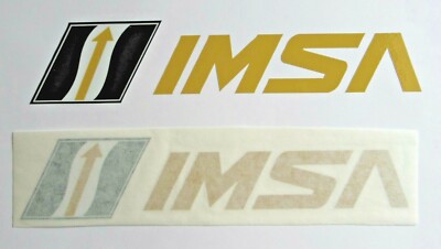 New IMSA 50th Anniversary Sticker International Motorsports Association ...