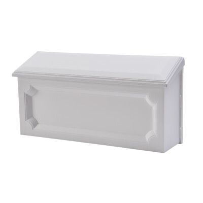 Plastic Wall Mount Mailbox Mail Delivery Box Card Envelope Fence Car ...