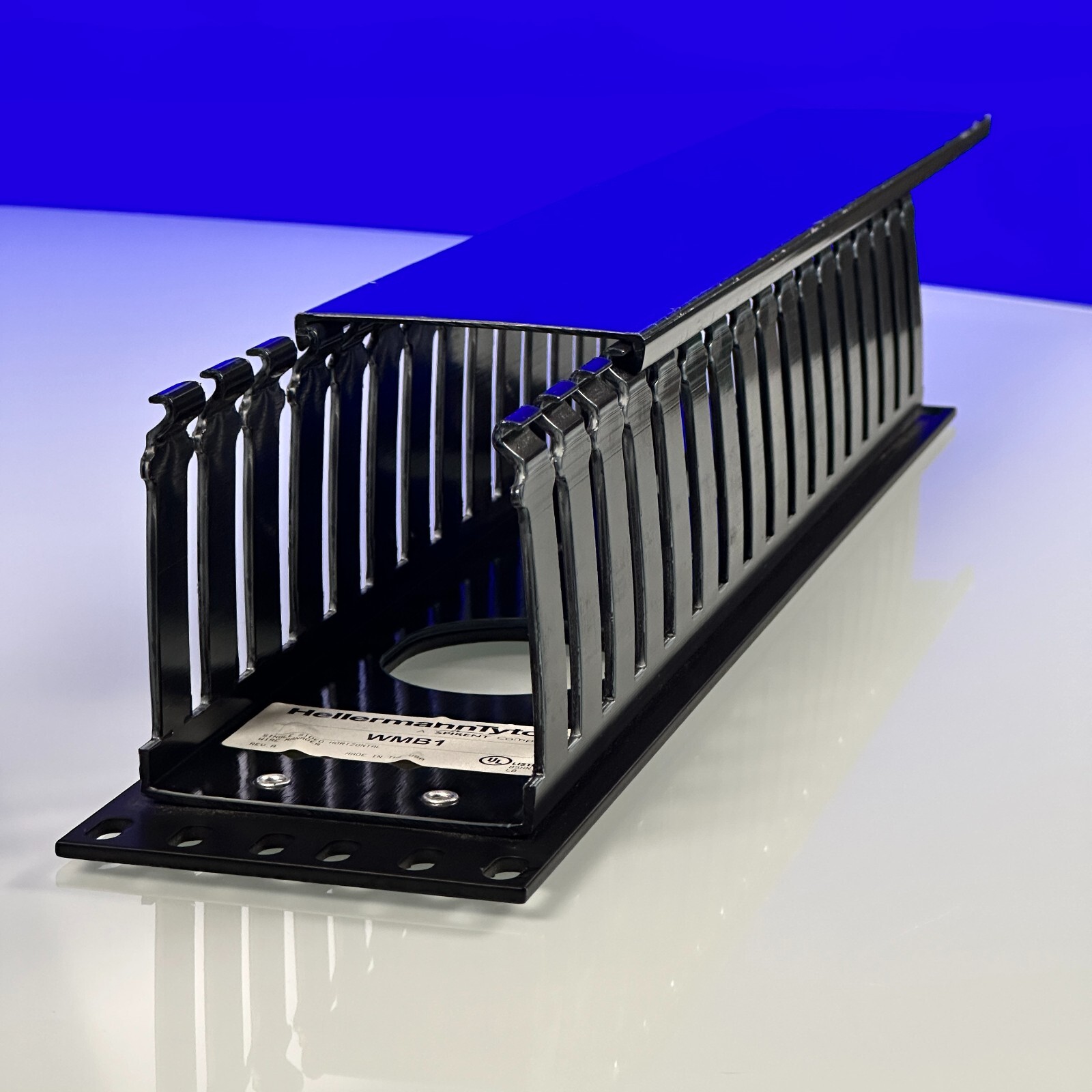 Professional Wire Organizer 2U Rack Horizontal Manager WMB1 19" w/ Back ...