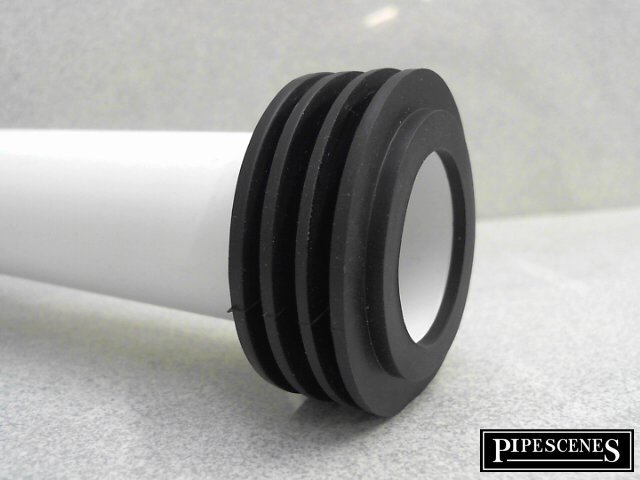 Toilet Flush Pipe Seal Rubber Flush Cone for 38mm or 40mm Flush Pipe ...