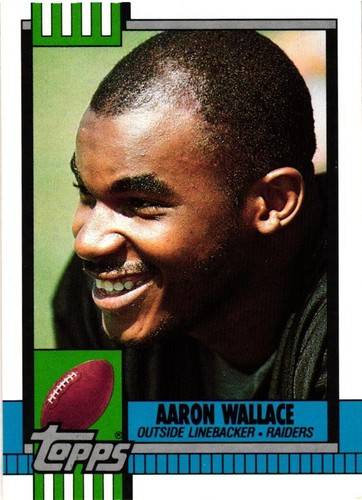 1990 TOPPS TRADED AARON WALLACE #112T CARD $0.99 VALUE BOX | eBay