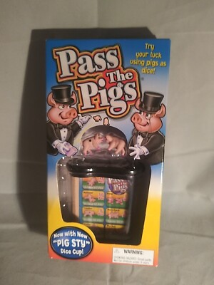 Pass the Pigs Winning Moves Games Dice Game Pig Sty 787551166378| eBay