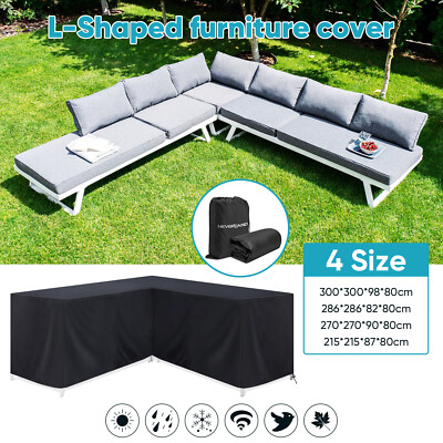 Garden Furniture L Shaped Patio Couch Cover Tophomer Outdoor Patio ...
