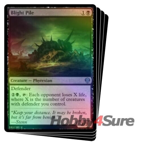 Foil Blight Pile X4 M/NM Magic: The Gathering MTG Dominaria United | eBay