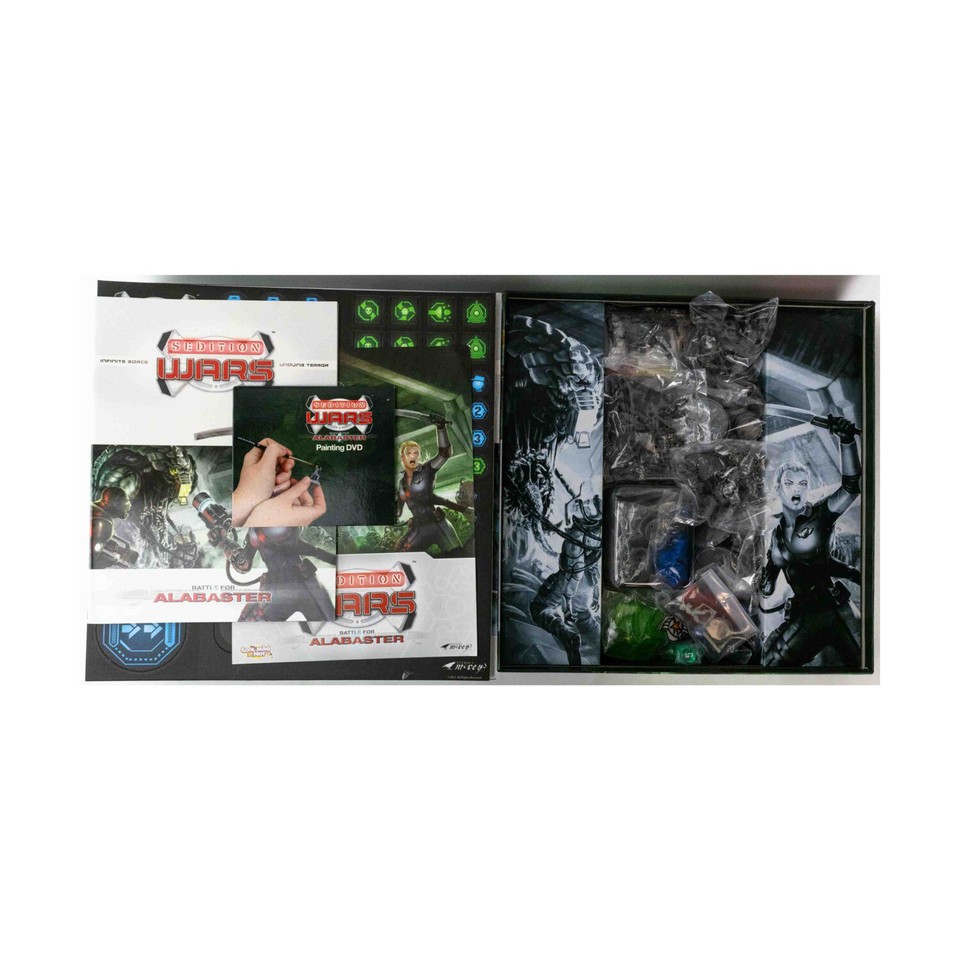 CMON Sedition War Sedition Wars - Battle for Alabaster (Kickstarter Ed ...