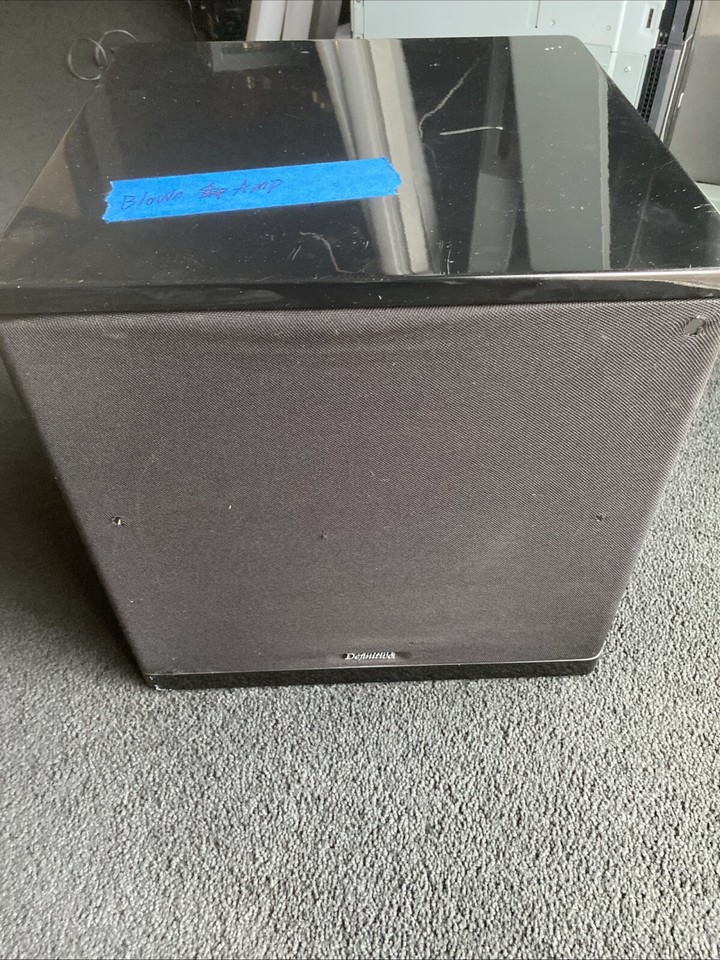 Definitive Technology Supercube I Subwoofer Powerfield 1500w | Parts ...