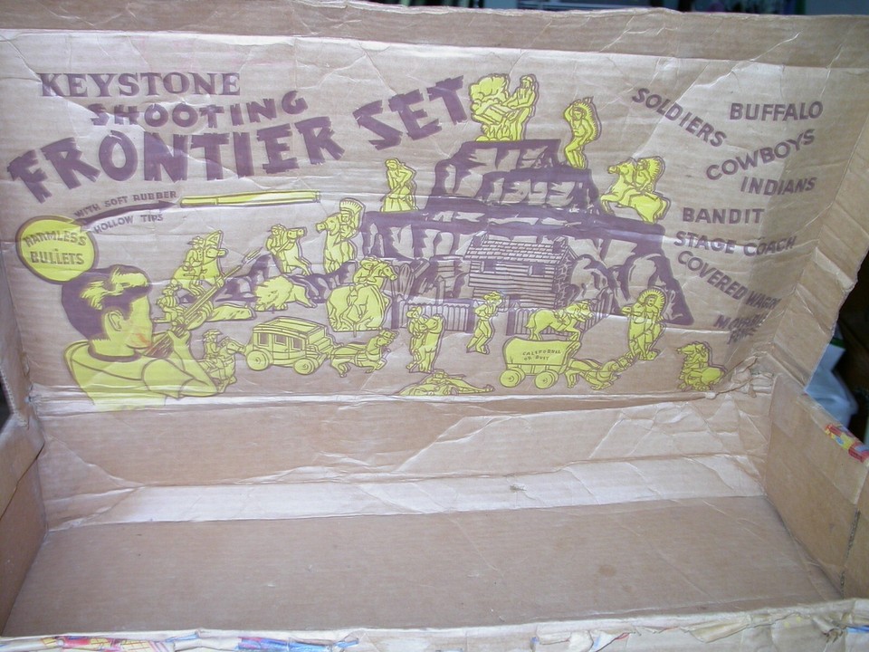 Vintage Keystone Shooting Frontier Set No. 823 w/ Original Box | eBay