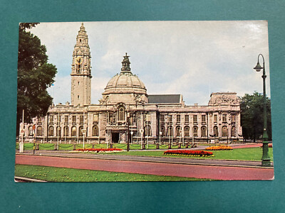 City Hall in Cardiff, Wales, United Kingdom Vintage Chrome Postcard | eBay