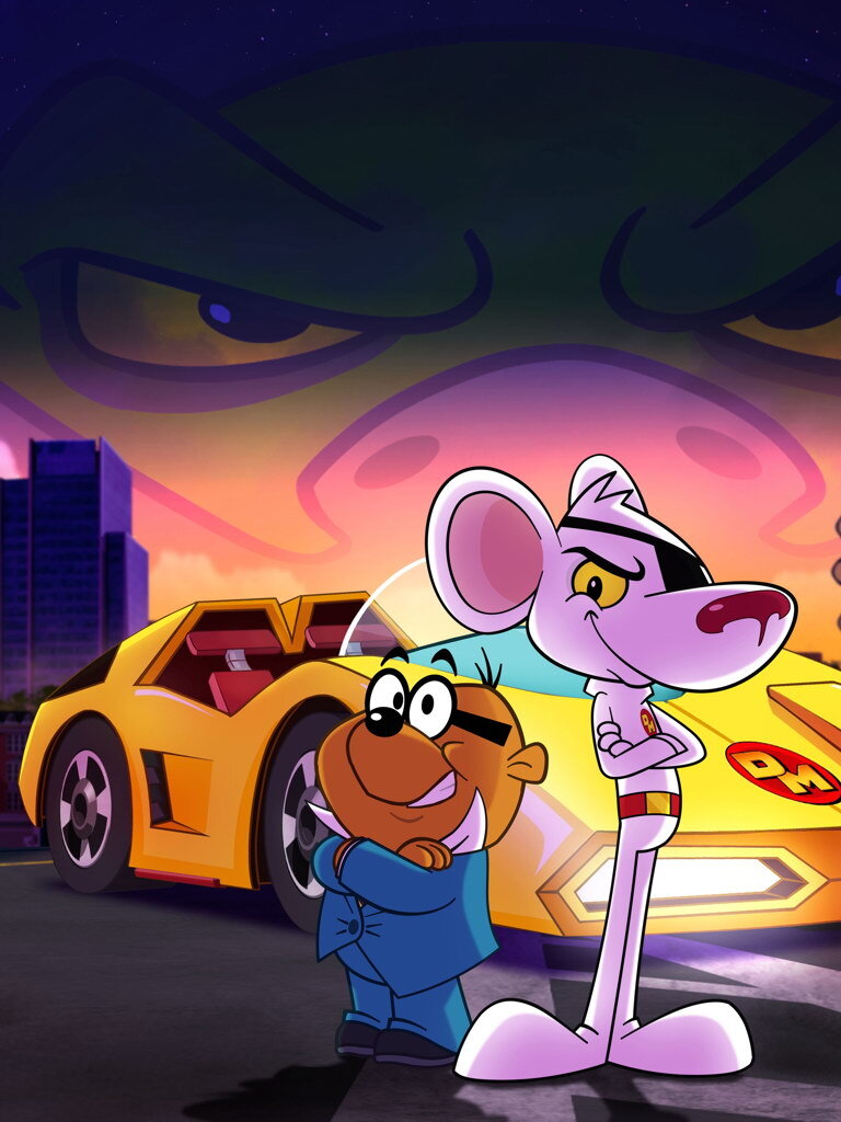 Danger Mouse Car What A Picture