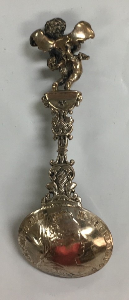 BEAUTIFUL AUSTRIAN DECORATIVE SILVER SPOON | eBay