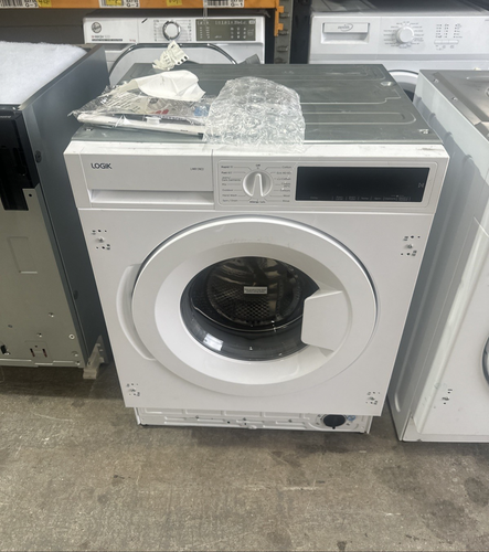 LOGIK LIW812W22 8 kg Built-In Washing Machine 1200 Spin - White | eBay UK