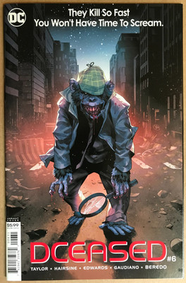 DCeased #6 Superman Zombie Horror Critters Homage Variant Final Issue ...