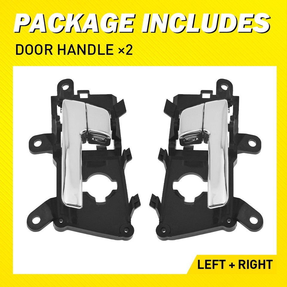 Interior Inner Inside Door Handle Chrome Front Left/Right fits Kia ...